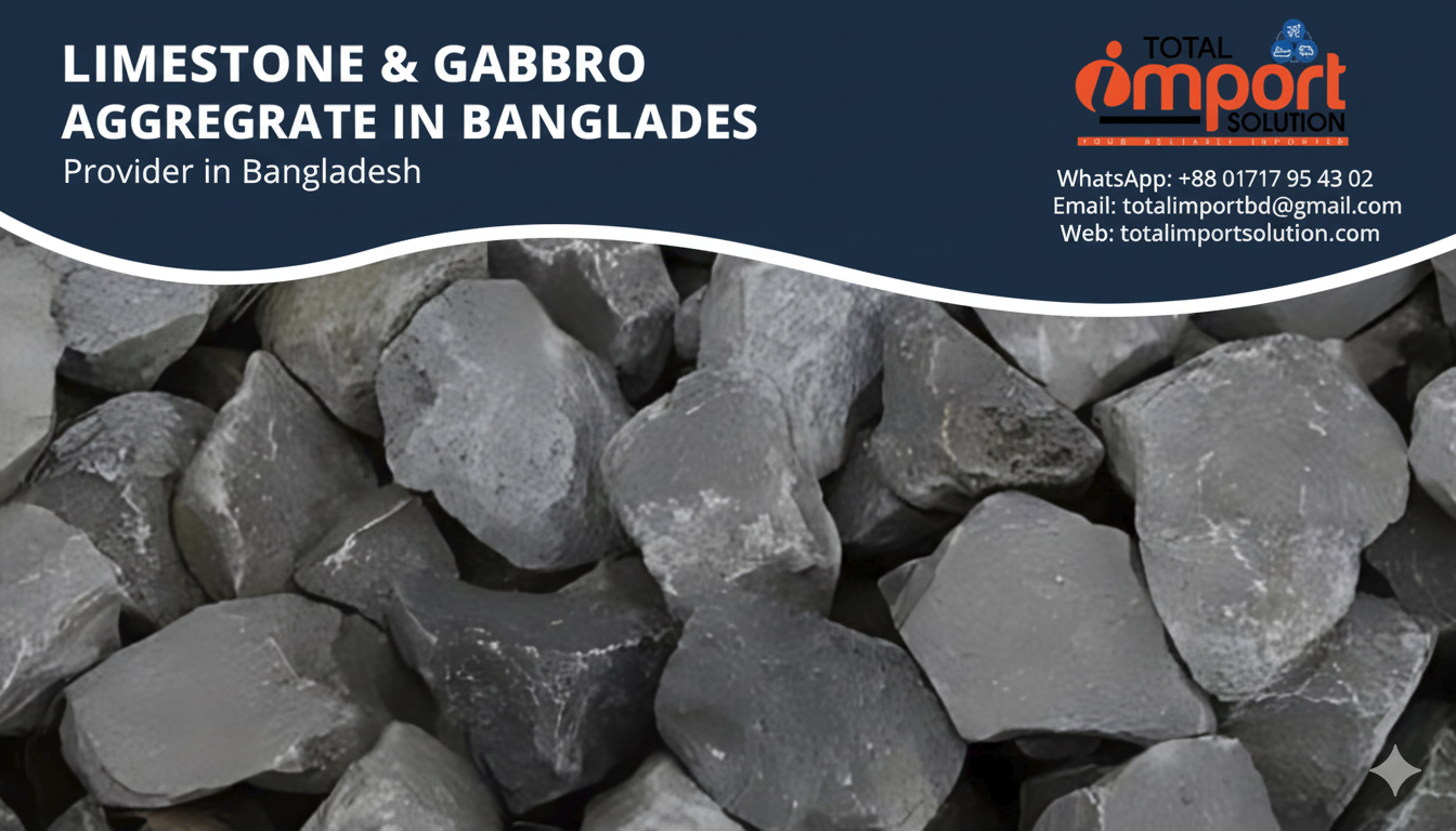 LIMESTONE & GABBRO AGGREGATE IN BANGLADESH